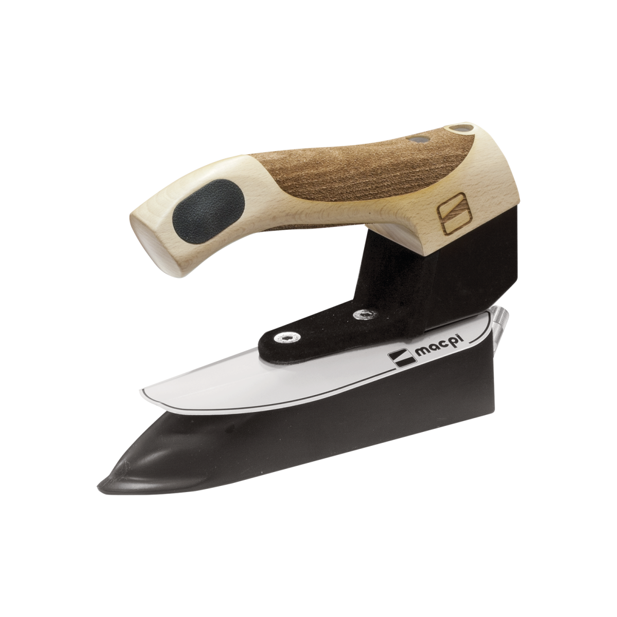 Macpi 034 Iron Steaming electric iron for opening belts – Tecno Assist ...