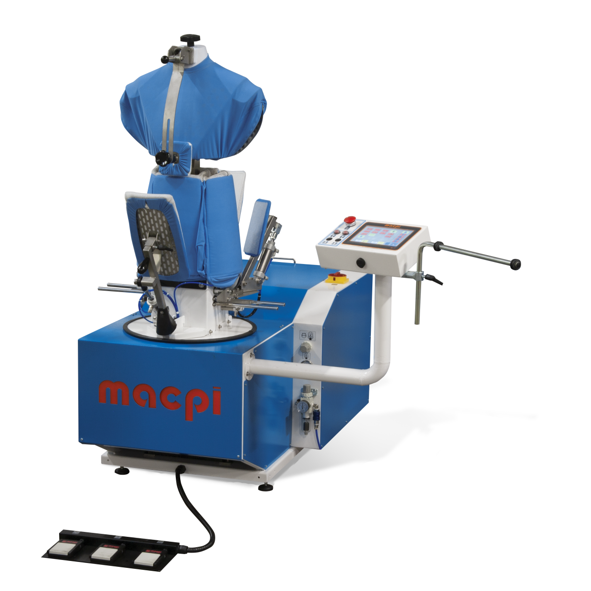 Macpi 379.70 Rotating electro-pneumatic steaming and blowing mannequin ...