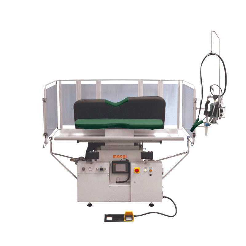 Macpi 553.00-2209/2210 Side seam opening, pleats and pocket ironing ...