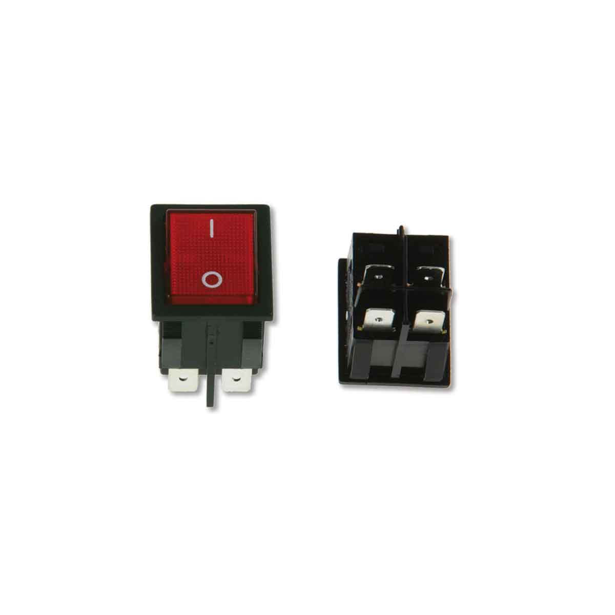 4-pole red light switch 220V – Tecno Assist Group S.r.l.